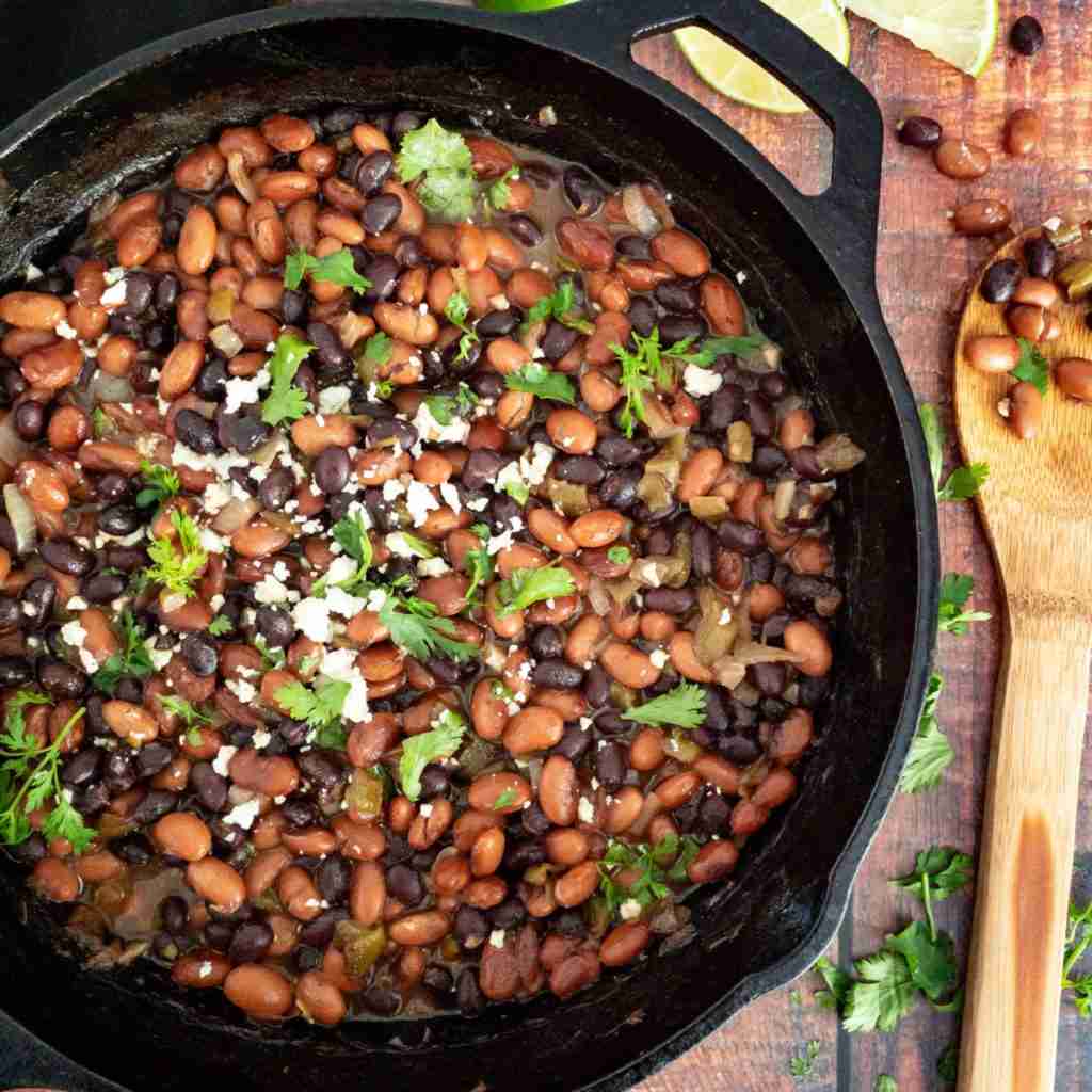 Savoury Baked Beans Recipe - with Green Chiles and Dark Beer