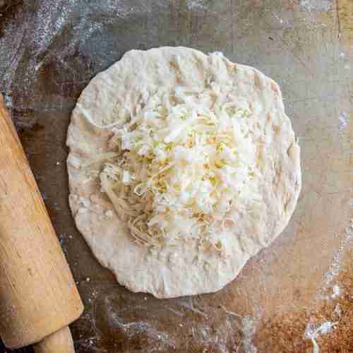 Stuffed Naan - 15 minutes - Garlic Butter & Cheese