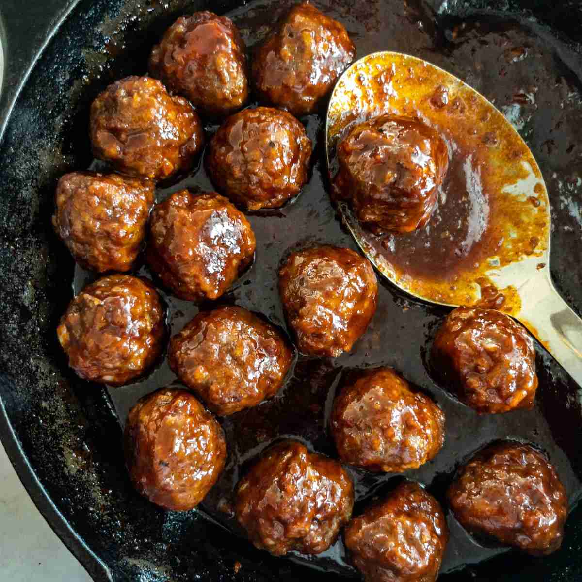 Gochujang Maple Glazed Meatballs - 30 Minute Meal