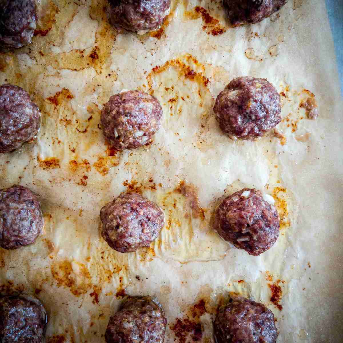Gochujang Maple Glazed Meatballs - 30 Minute Meal