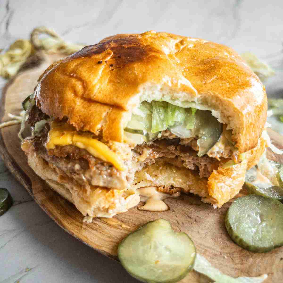 Turkey Smash Burgers - with Secret Sauce