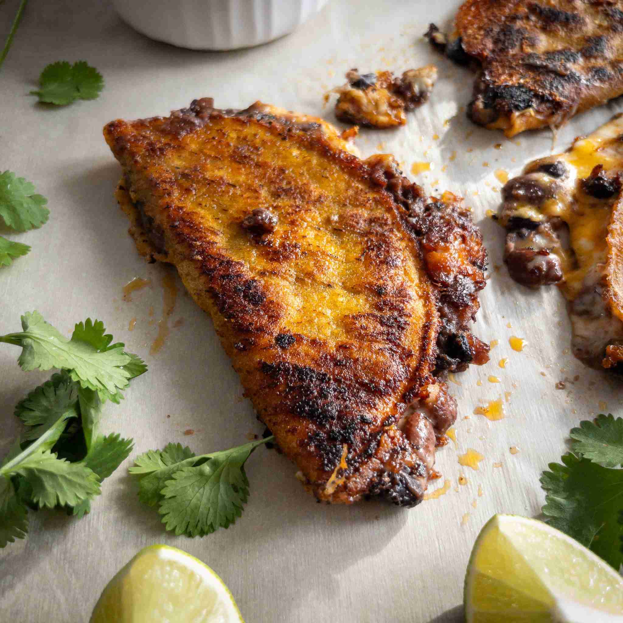 Vegetarian Birria Tacos - With Consommé. Crispy & Delish