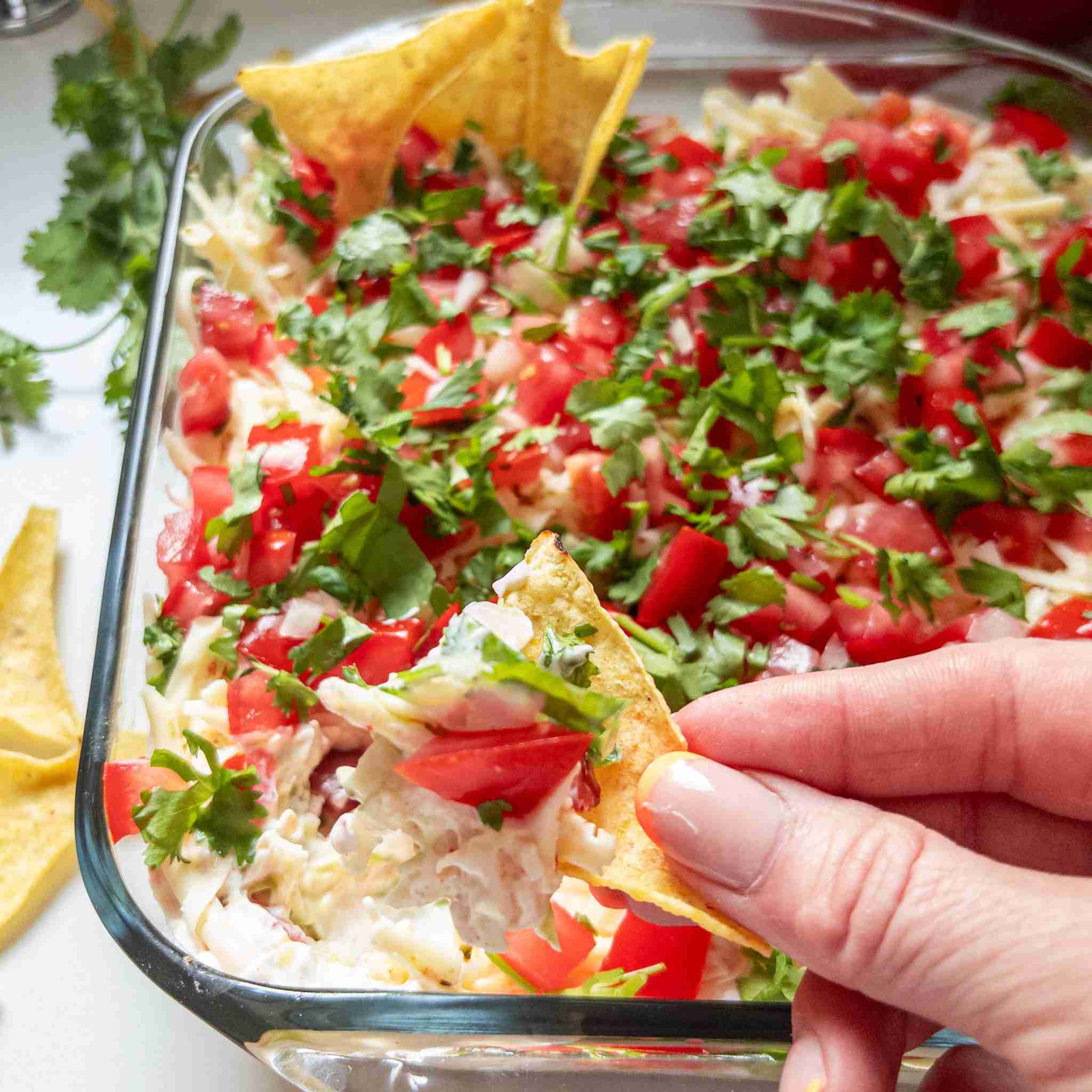 Five Layer Dip - Easy but Elevated. Next level. SO good!