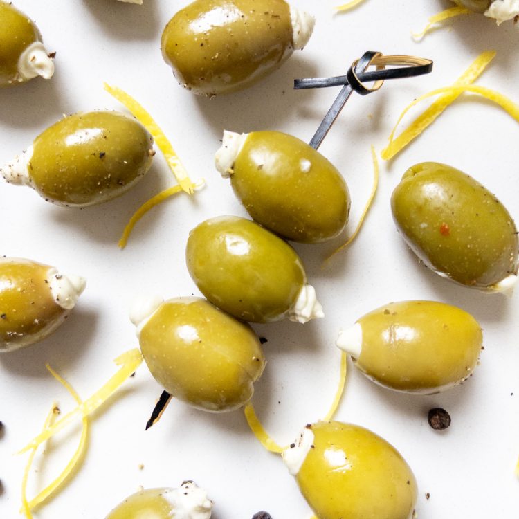 Blue Cheese Stuffed Olives - 10 Minutes. Absolutely delish!