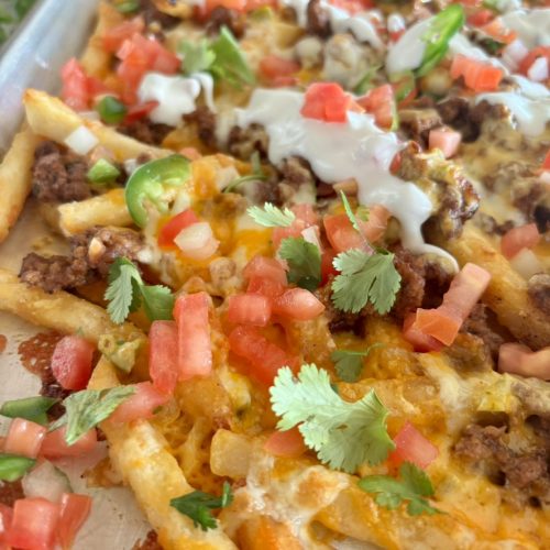 Loaded French Fries - Taco Style. Insanely GOOD!