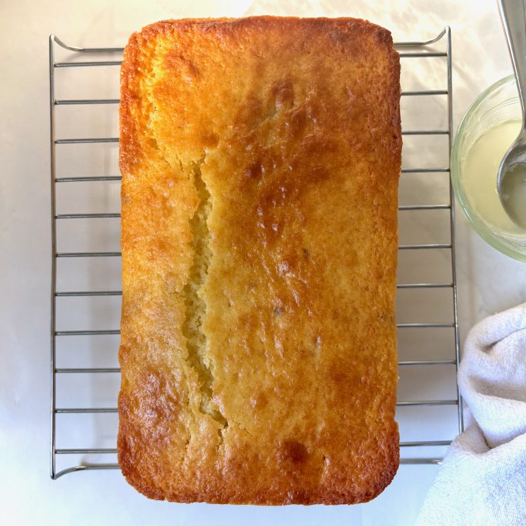 Double Drizzle Lemon Blackberry Loaf - So Easy to Make!
